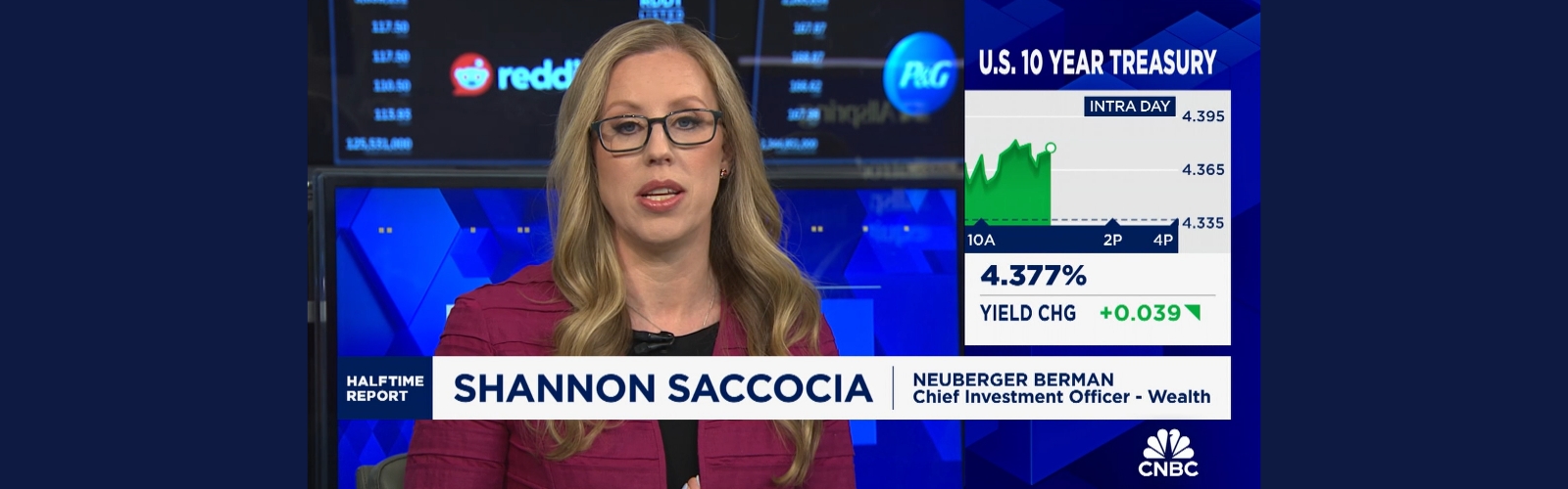 Shannon Saccocia on CNBC’s Halftime Report | Neuberger Berman