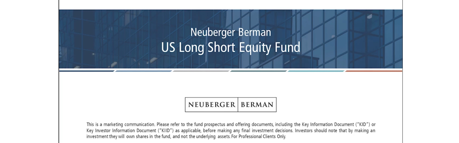 Introduction to the Neuberger Berman US Long Short Equity Fund | Neuberger Berman